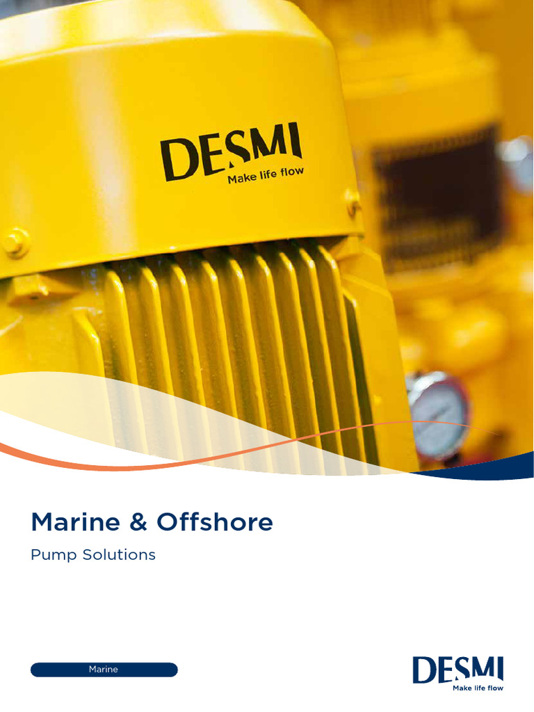 Desmi Marine Pump Solutions Web | PDF | Pump | Engines