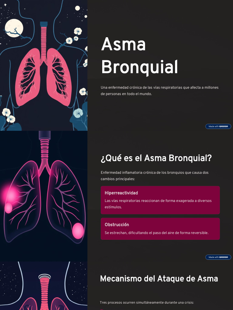 Asma Bronquial | PDF | Asma | Enfermedades y trastornos
