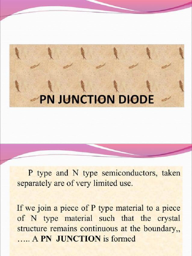 PN Junction Diode | PDF