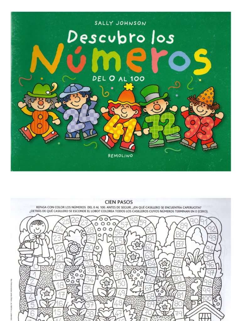 Descubro Los Numeros Del 0 Al 100 Pdf