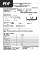 WPS Gmaw | PDF | Industrial Processes | Electric Heating