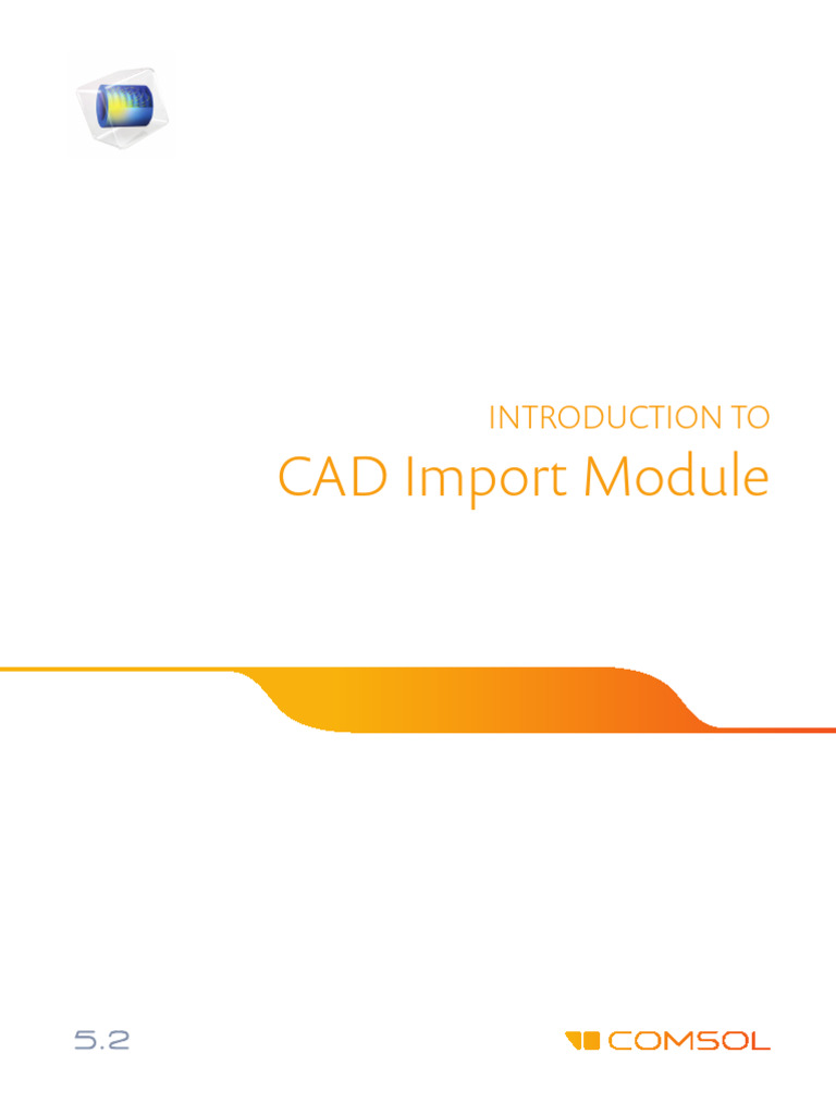 CAD Import Module Overview and Guide | PDF | Button (Computing) | Geometry