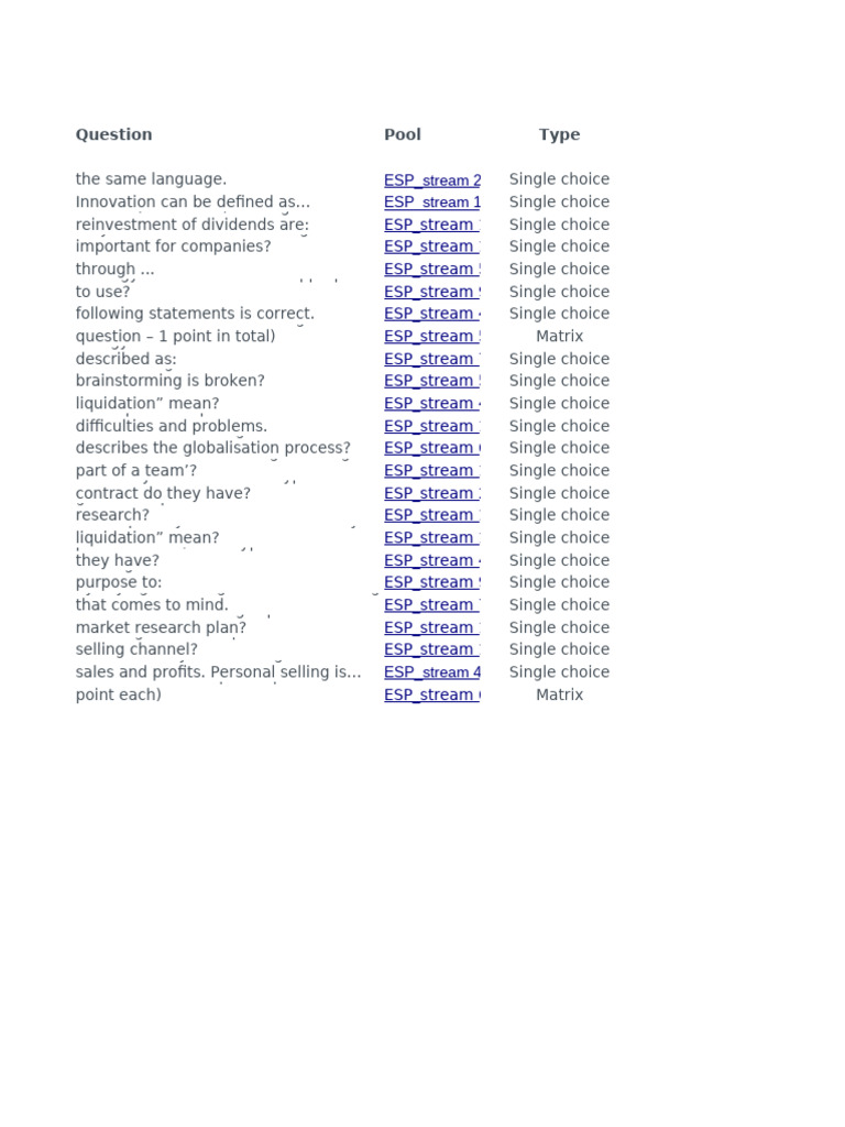 ESP Questions (1) | PDF | Communication | Human Communication