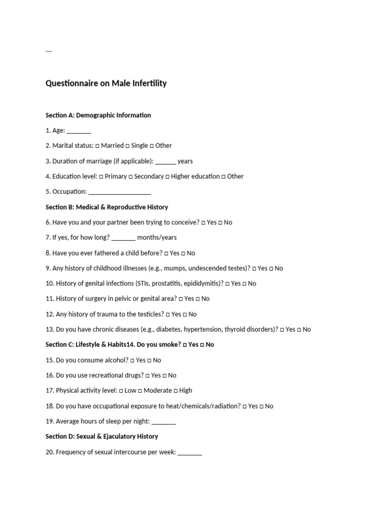 Questionnaire O-WPS Office | PDF