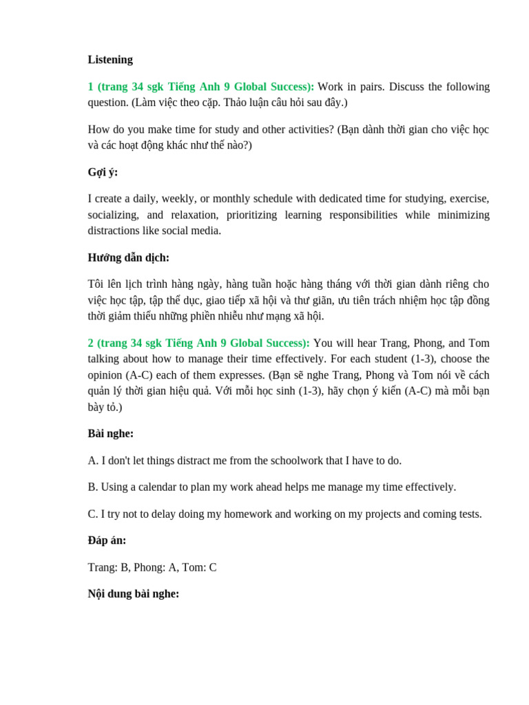 Unit 3 Skills 2 | PDF