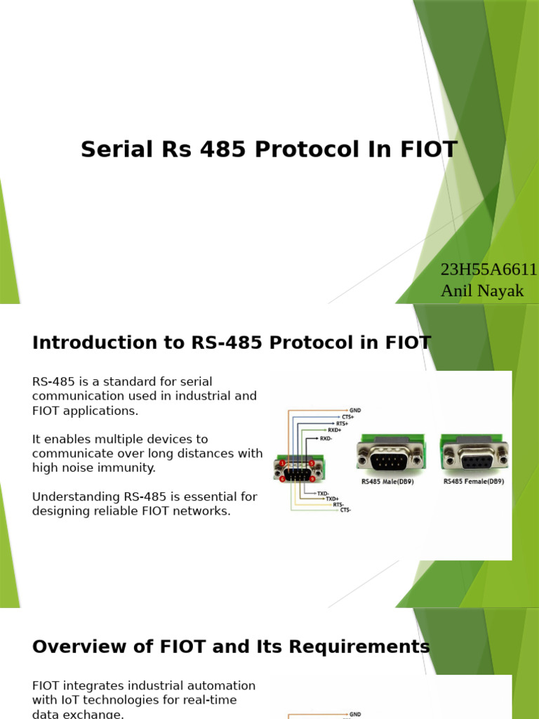 RS-485 Protocol in FIOT Explained | PDF