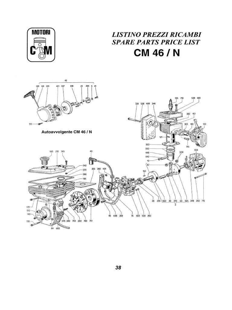 Motori Cm46-1a | PDF
