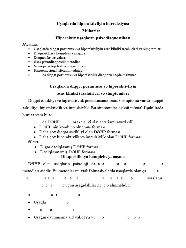 Adhd Lecture 4 Pdf