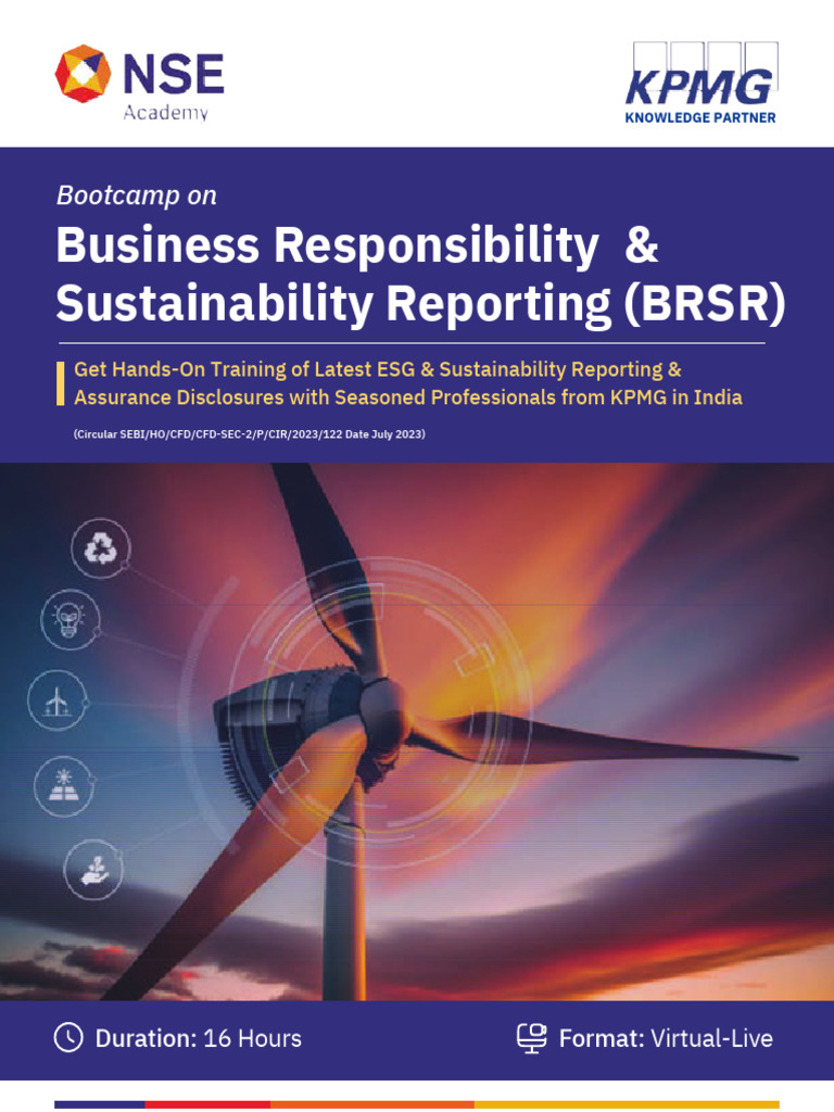 BRSR Bootcamp: ESG Reporting Training | PDF | Sustainability | Business
