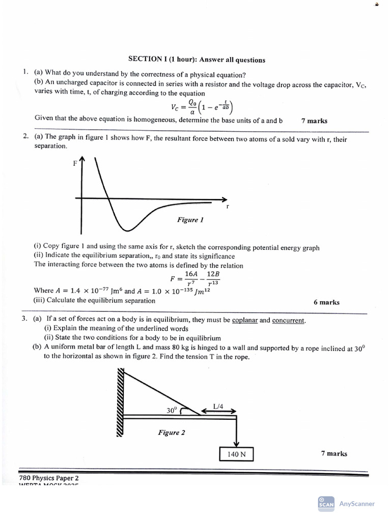Uss Physics - Test! | PDF