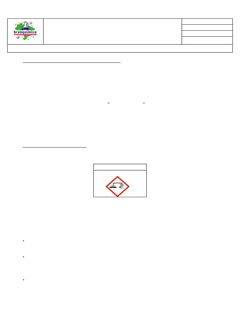 Fispq Bras Solv 200 v05 | PDF | Desperdício | Solubilidade