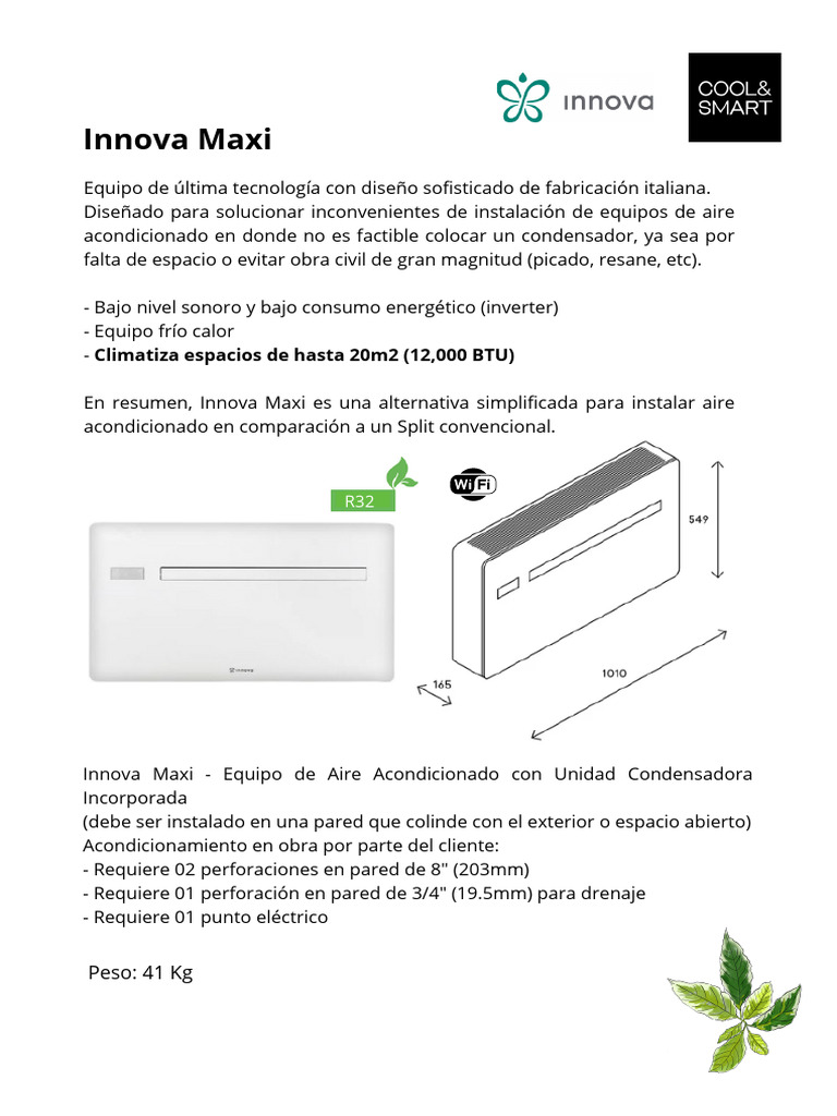 Cool & Smart - Innova Maxi | PDF