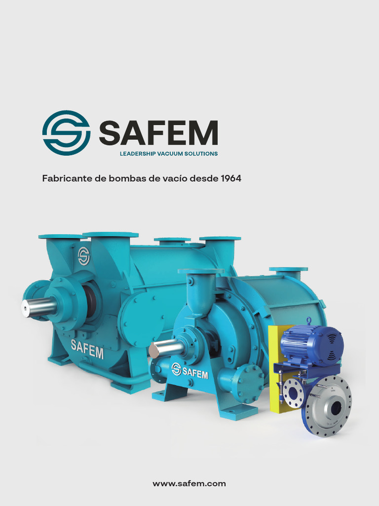 Safem Catálogo | PDF | Bomba | Ingeniería mecánica