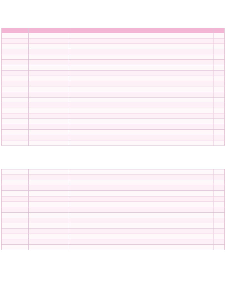 Full Page Cute Study Schedule | PDF | Cuisine | Meal