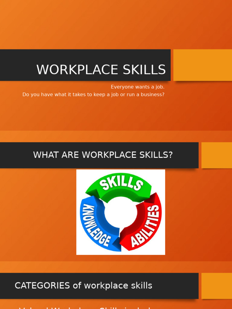 Communication Workplace Skills | PDF