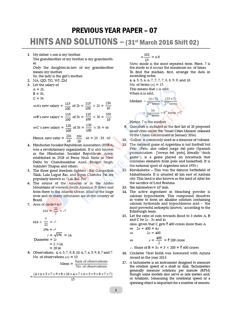 Https App - Oswaalbooks.com Download Sample-Qp Subsolution N1665734711soswaal RRB-NTPC Previous ...