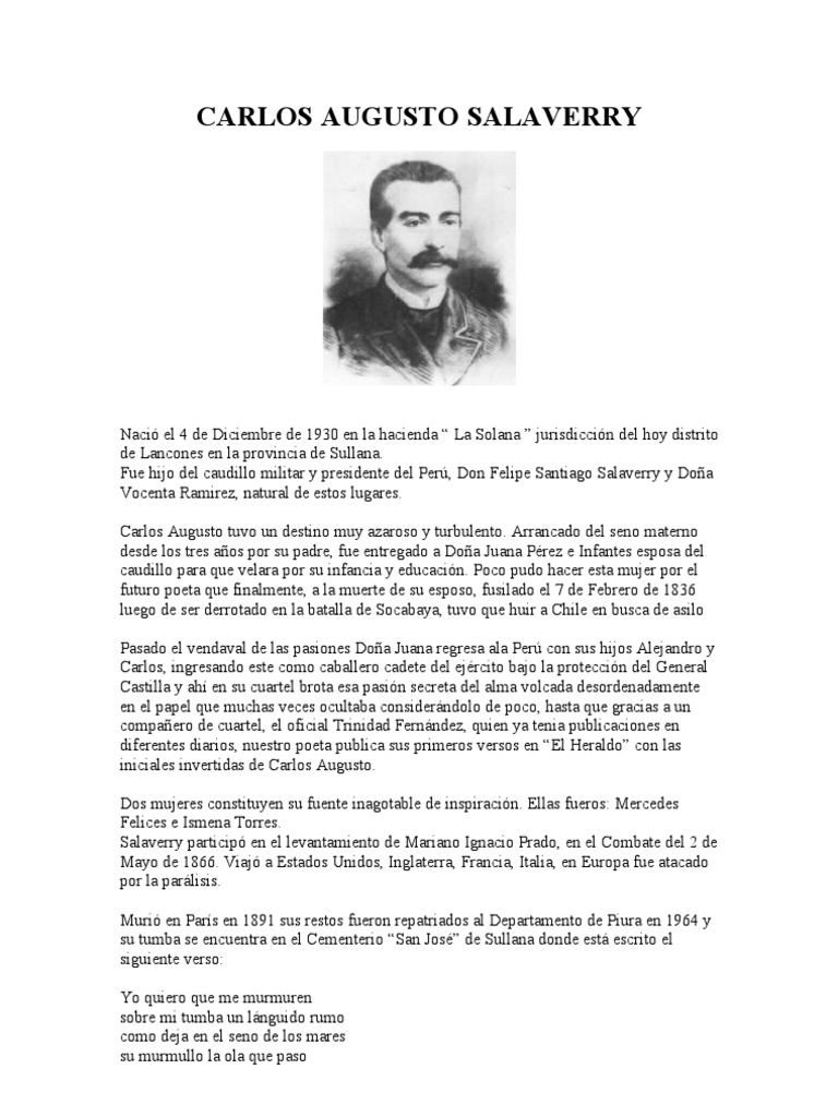 Carlos Augusto Salaverry