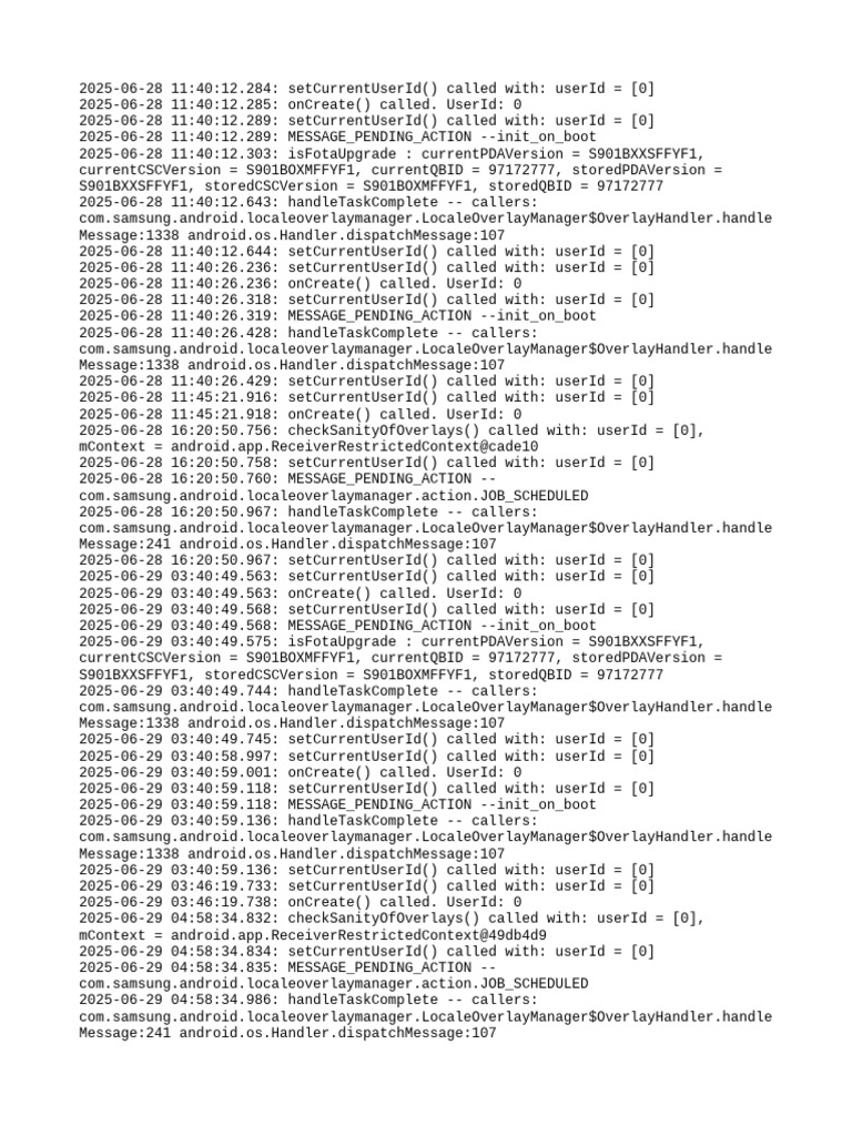 Lom Log | PDF | Android (Robot) | Android (Operating System)