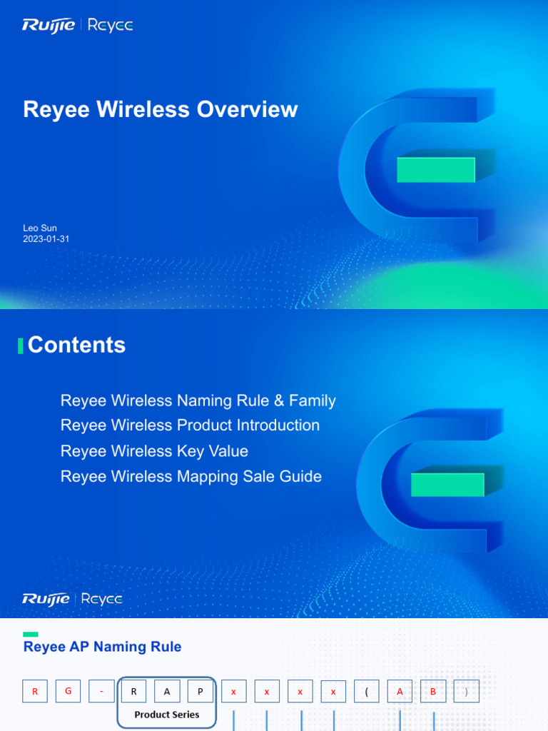Re Yee Wireless Product Overview | PDF | Wi Fi | Local Area Network