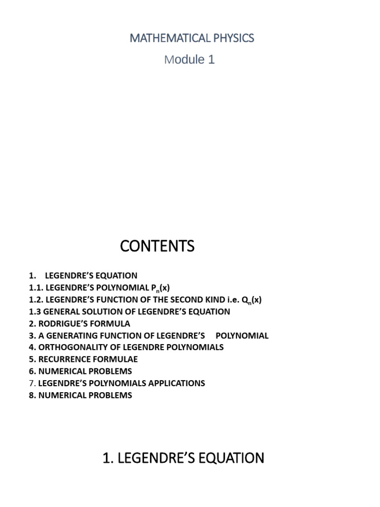 Mathematical Physics II | PDF | Algebra | Mathematical Analysis