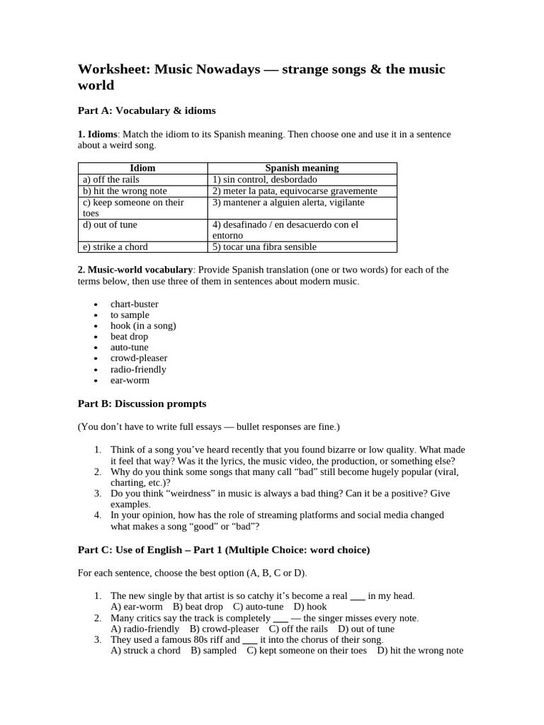 c1 music | PDF