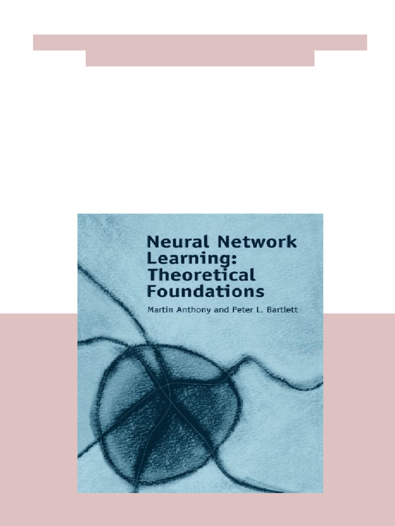 Neural Network Learning Theoretical Foundations 1st Edition Martin ...