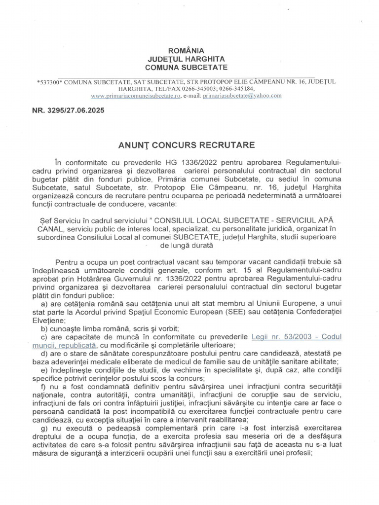 Anunt | PDF