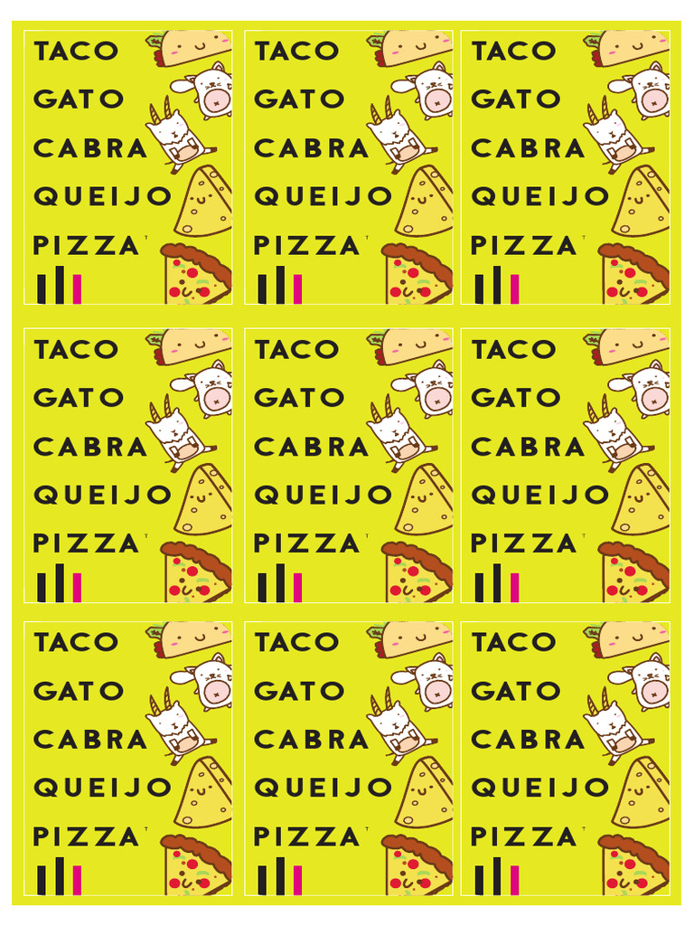 TACO GATO cabra queijo pizza + box | PDF | Cheese | Dairy Products