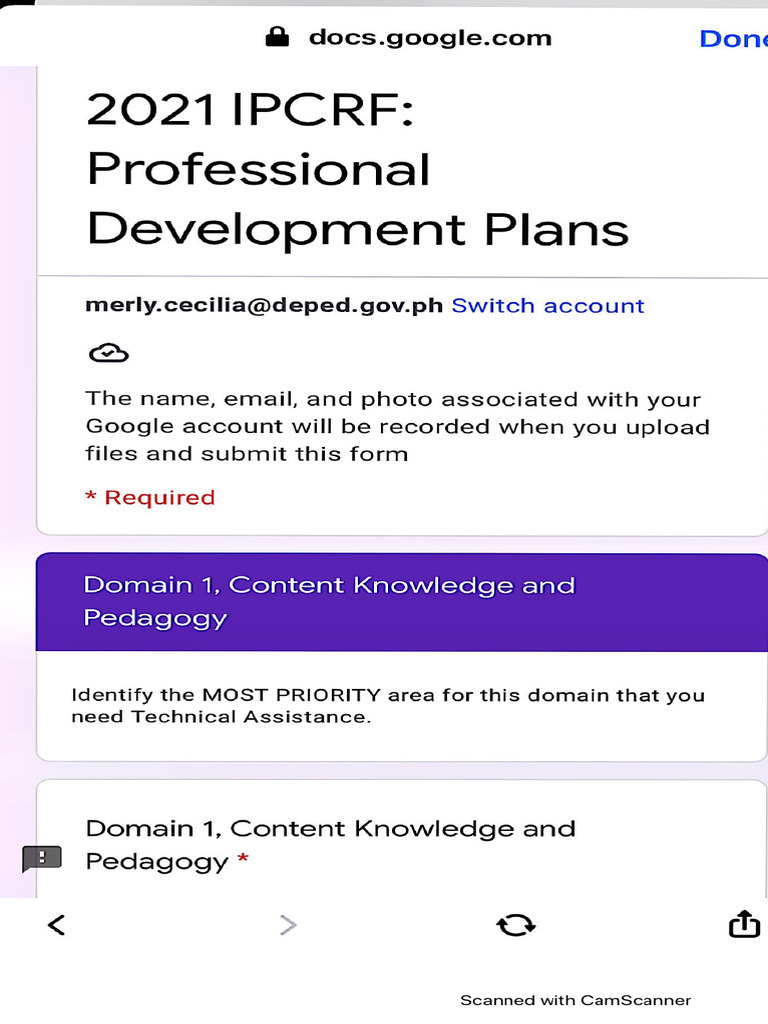 2021 IPCRF Professional Development Plan | PDF