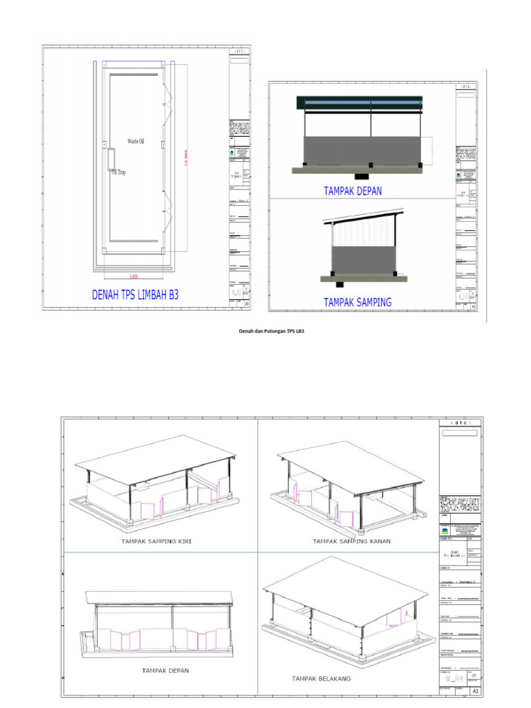 Gambar Desain TPS LB3 | PDF