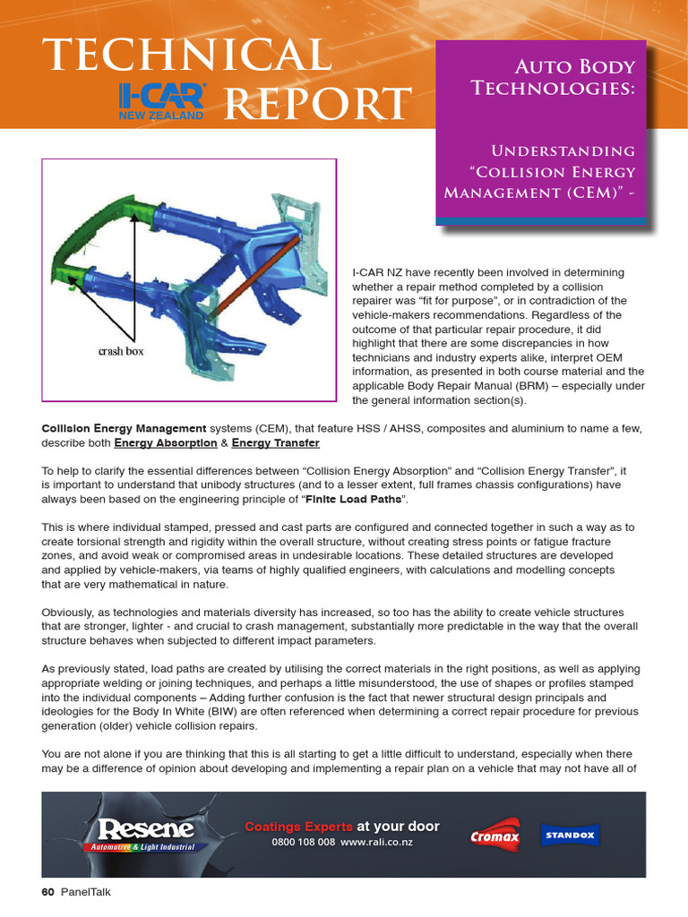 Understanding-Collision-Energy-Management-CEM | PDF | Mechanical Engineering | Applied And ...