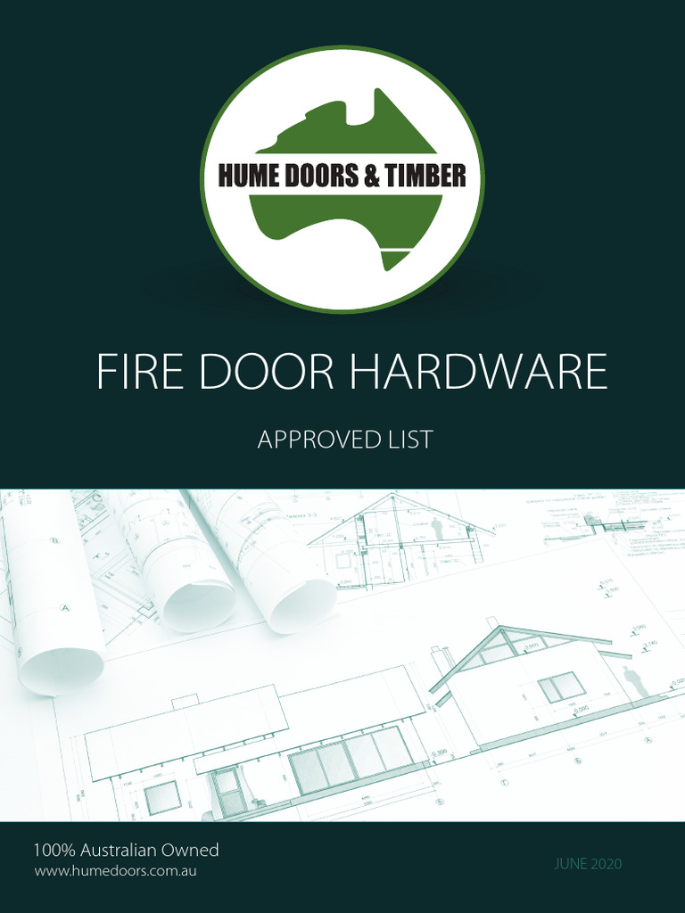 Fire Door Hardware Approved List | PDF | Security Engineering ...