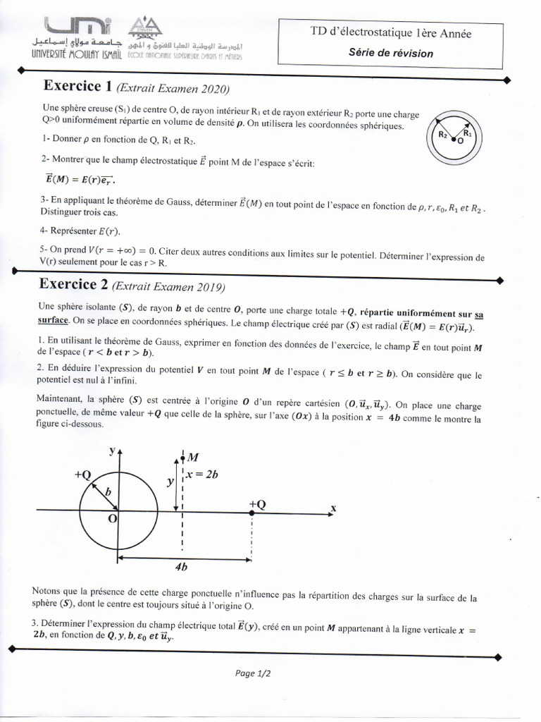 Correction TD Révision | PDF