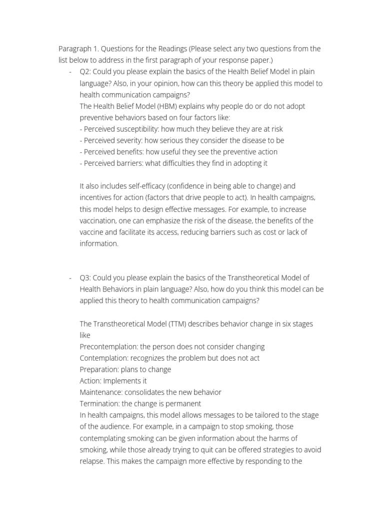 Paper Response Week 6 PDF | PDF | Social Psychology | Behavioural Sciences