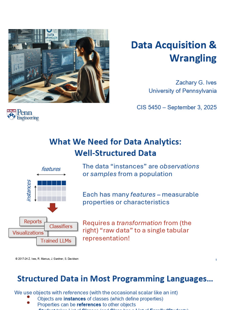 2 - Data Wrangling | PDF | Databases | Comma Separated Values