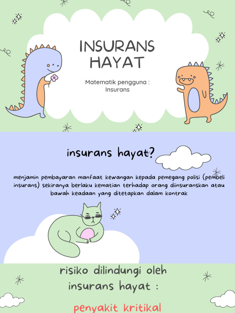 Formula Insurans Hayat dan Manfaatnya | PDF