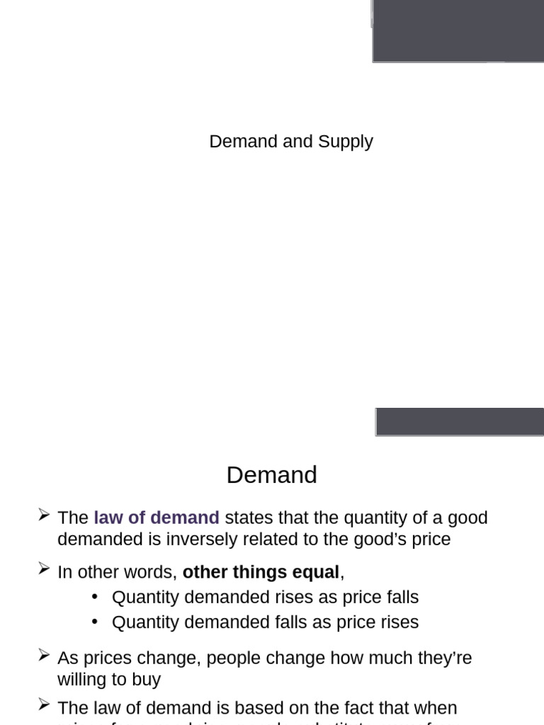 Understanding the Law of Supply | PDF | Demand Curve | Supply (Economics)