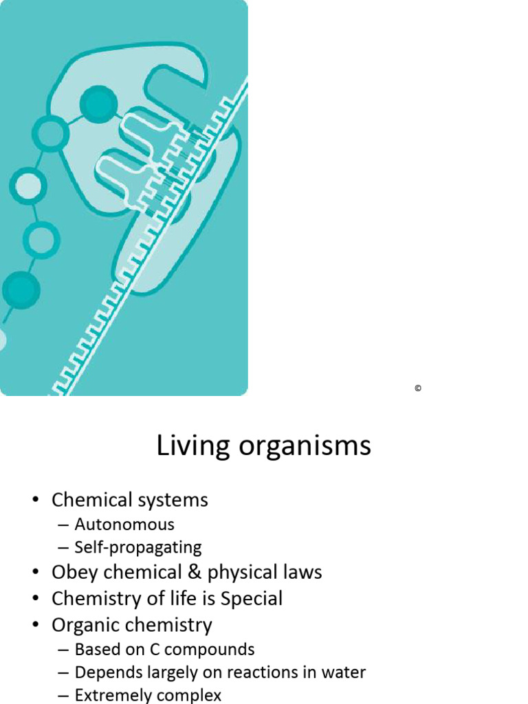 Cell Chemistry and Biosynthesis Overview | PDF | Chemical Bond ...