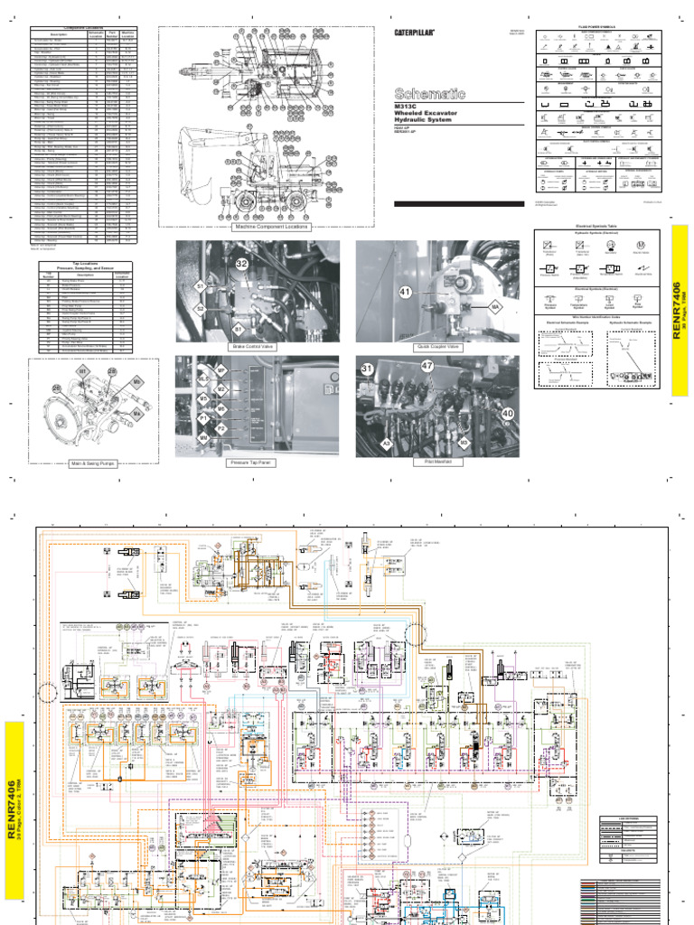 Cat - Dcs.sis - Controller Plano Sistema Hidraulico | PDF | Valve | Manual Transmission