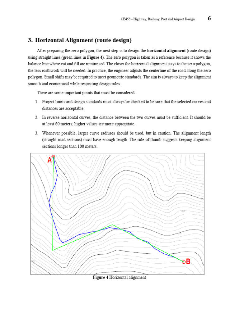 Highway Horizontal Alignment Design Guide | PDF | Road