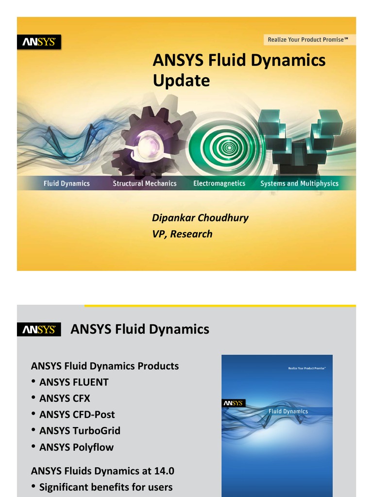 ANSYS 14.0 Fluid Dynamics Update - Dipankar Choudhury | PDF | Computational Fluid Dynamics ...