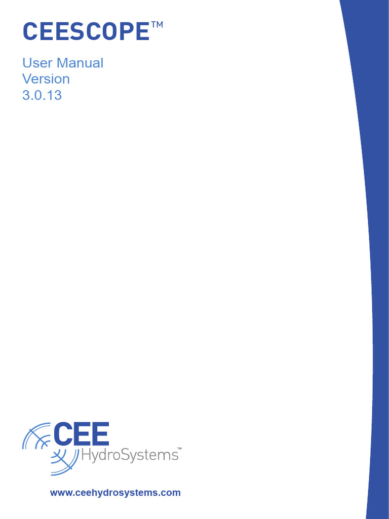 CEESCOPE™ User Manual v3.0.13 | PDF | Electrical Connector | Bluetooth