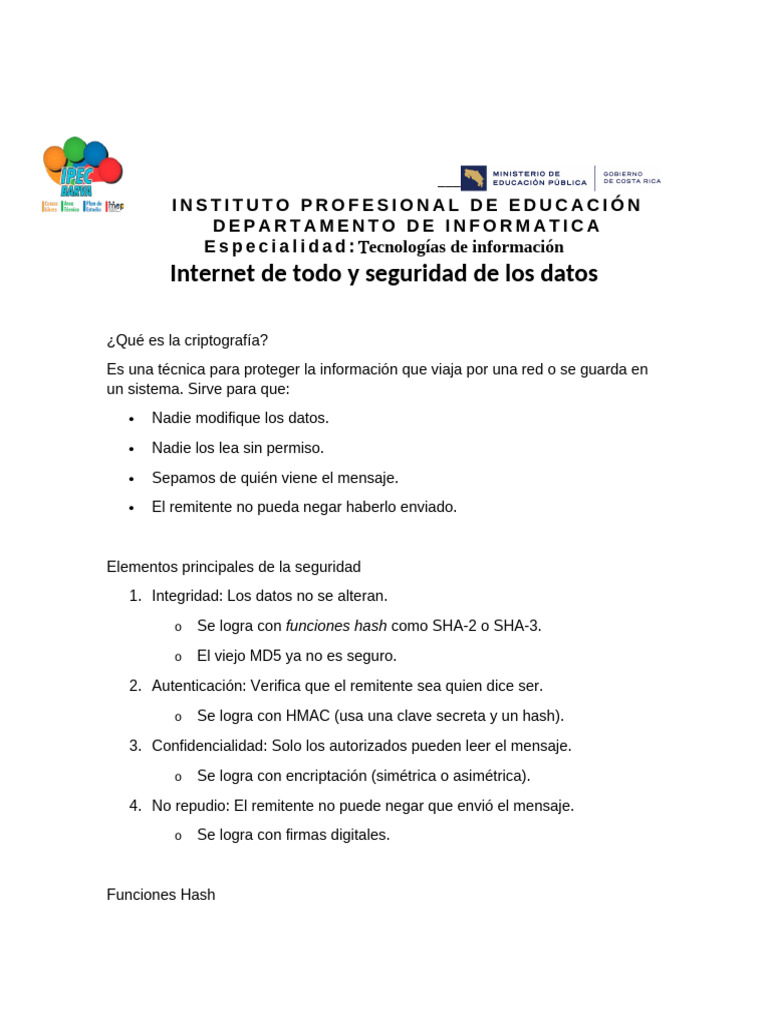 Qué Es La Criptografía | PDF | Cifrado | Clave (criptografía)