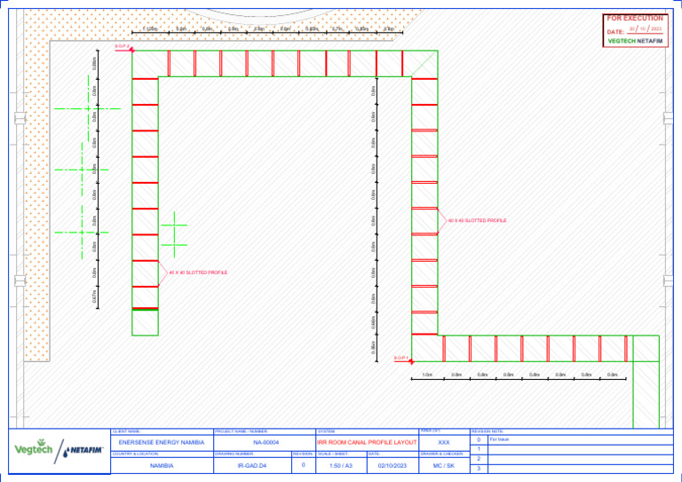 NA-00004 IR-GAD.D4 Enersense Energy Namibia - Irr Room Canal Profile ...
