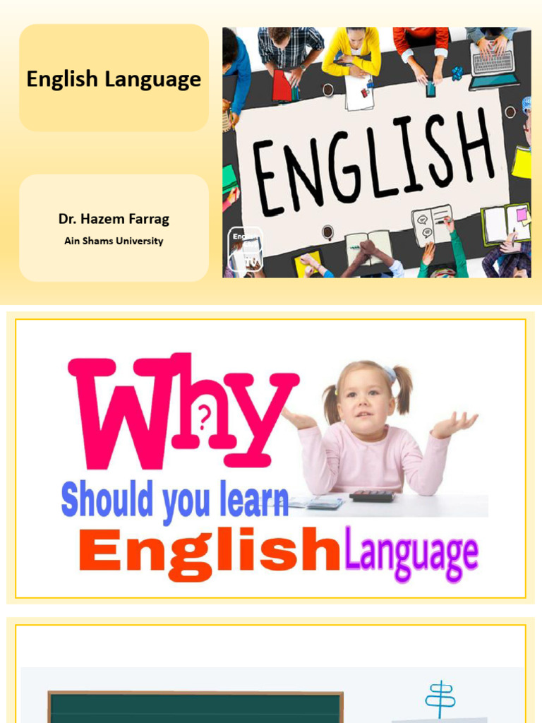 01 - English - Lecture No. 1 | PDF