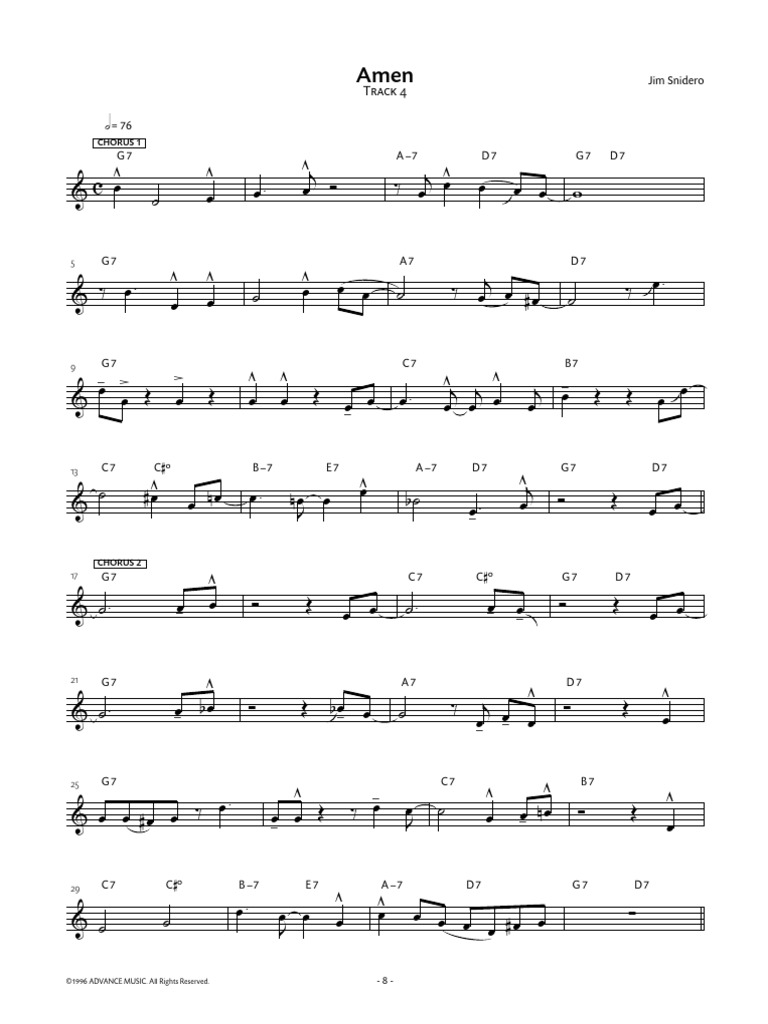 Snidero Jazz Conception Part | PDF
