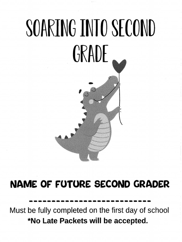 Incoming 2nd Grade Summer Review Packet | PDF