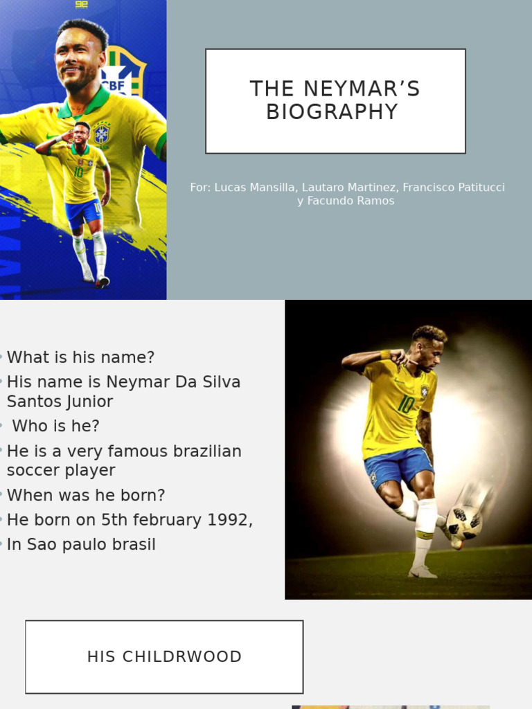 Neymar's Biography | PDF
