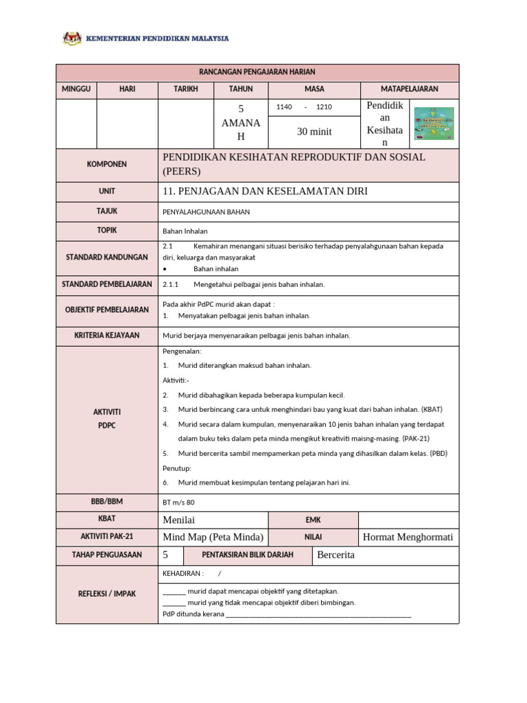 Rph Pk Thn 5 v2 (m11) | PDF