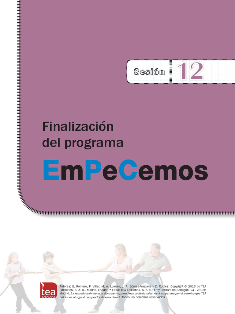 Sesión 12-Finalización Del Programa EmPeCemos | PDF